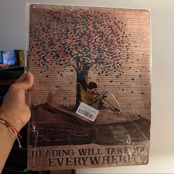 Wall Decor | Large Metal Sign Reading Will Take You Everywhere Love ...